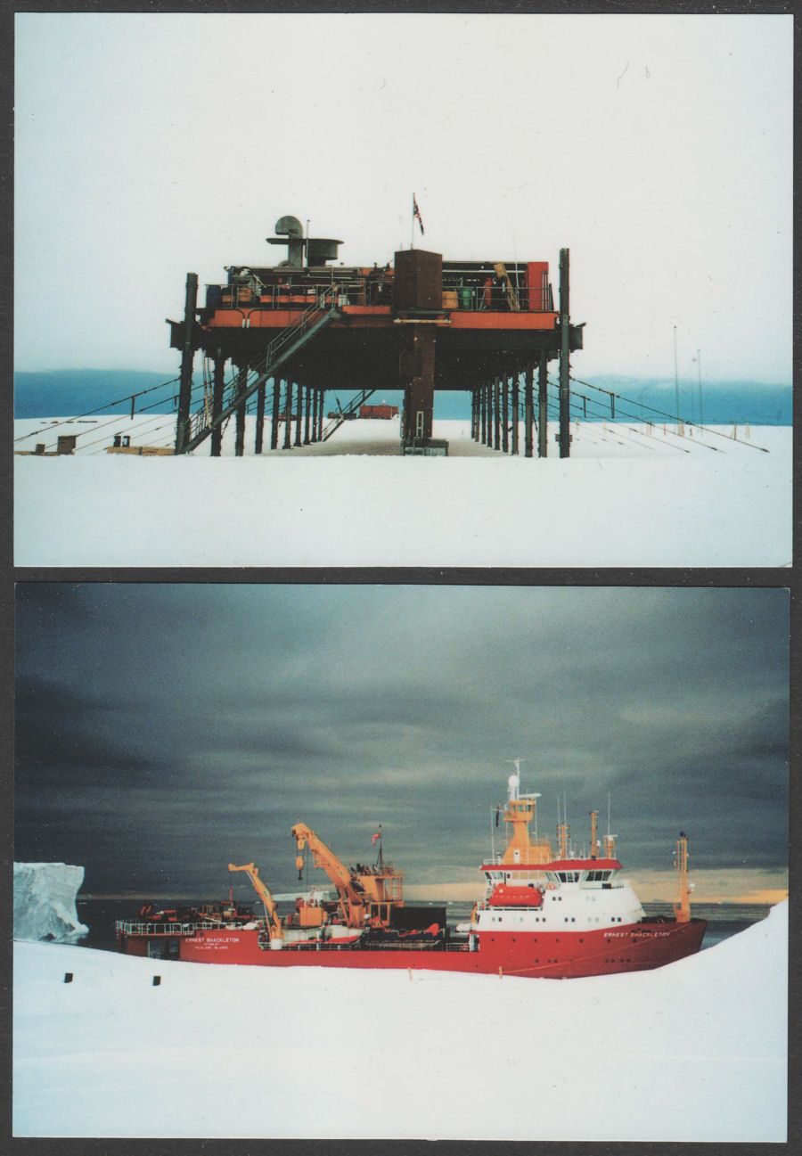 British Antarctic Territory 2012 Airmail Postcard Covers Set w Port ...