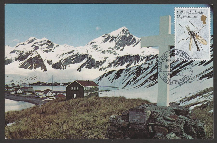 Falkland Islands Dependencies 1982 QEII Insects Part Set of First Day ...