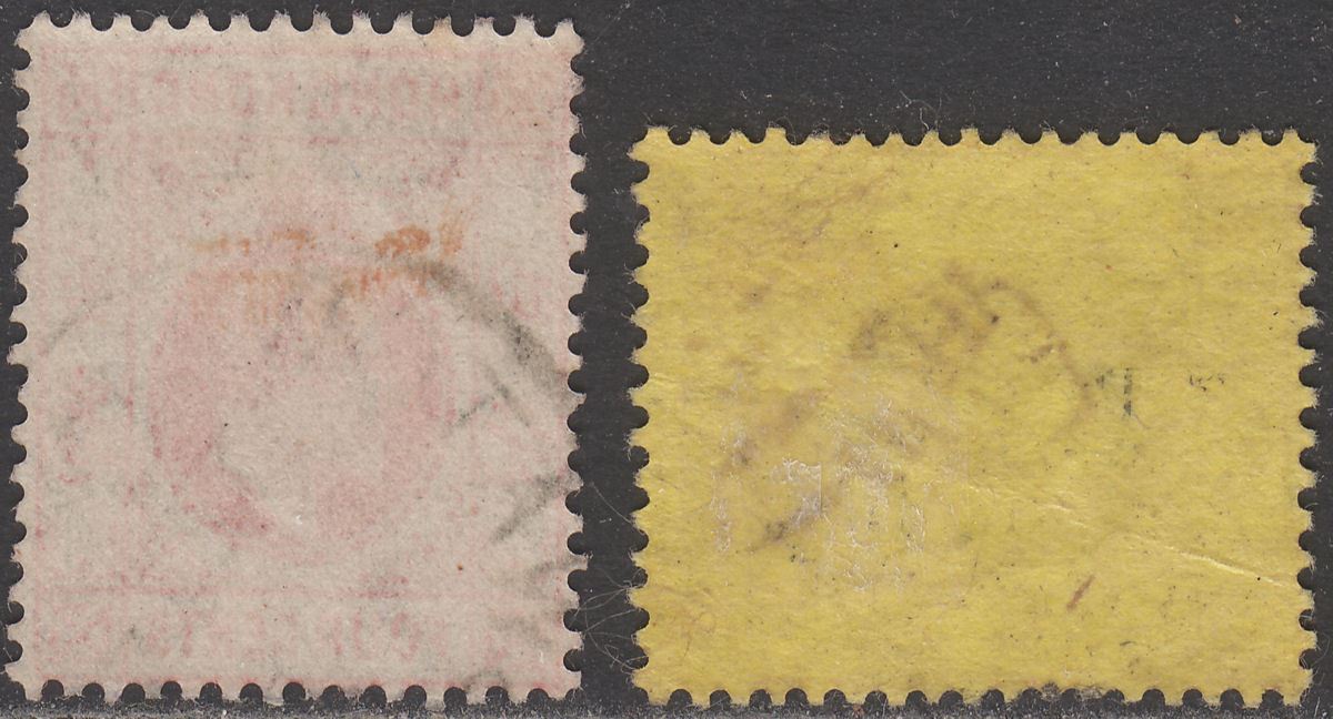 Hong Kong 1906-07 KEVII 12c, 4c Used with SWATOW Postmarks SG Z954 Z965 ...