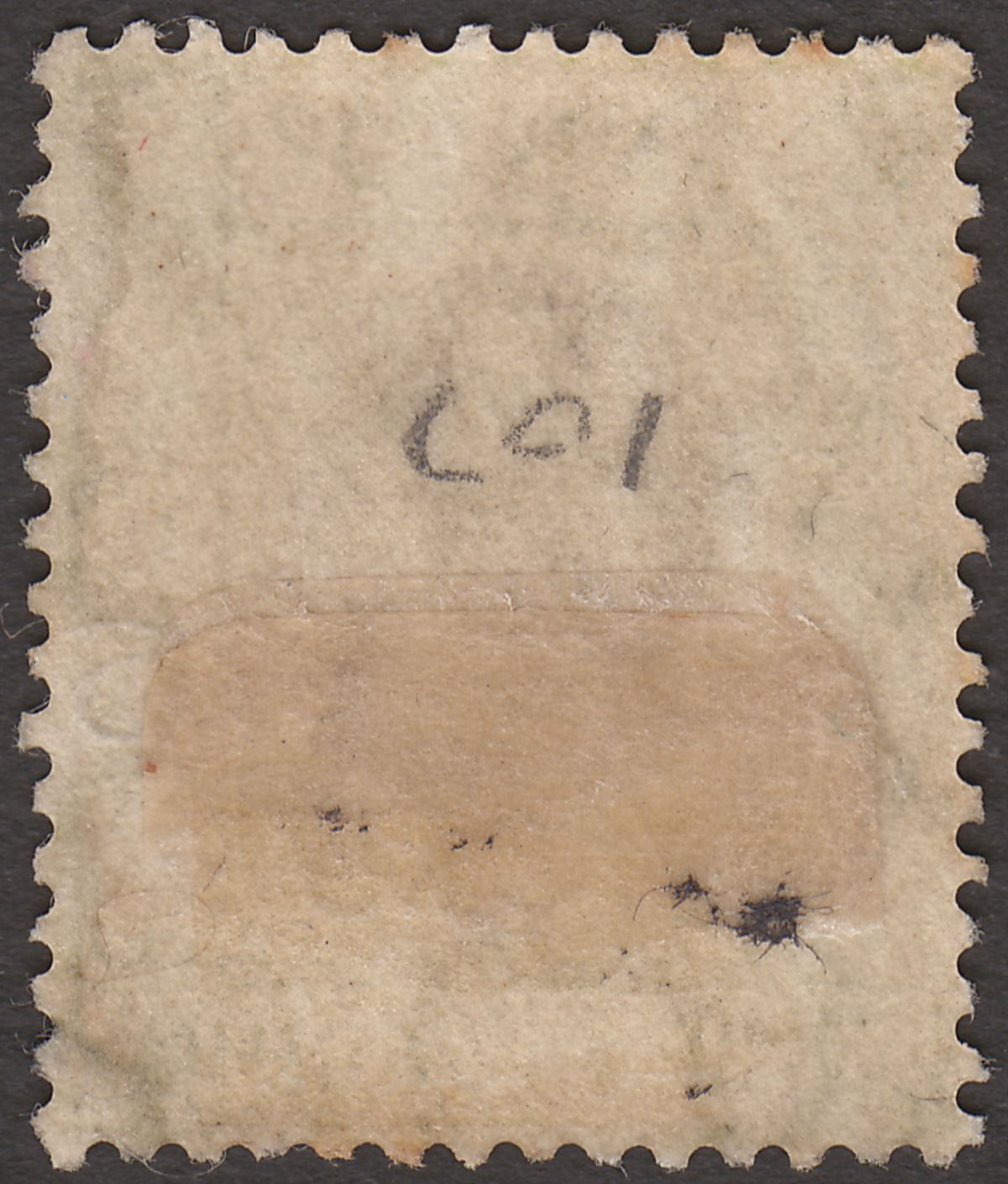 Hong Kong 1915 KGV 20c Purple + Sage-Green Used w SWATOW Postmark SG ...