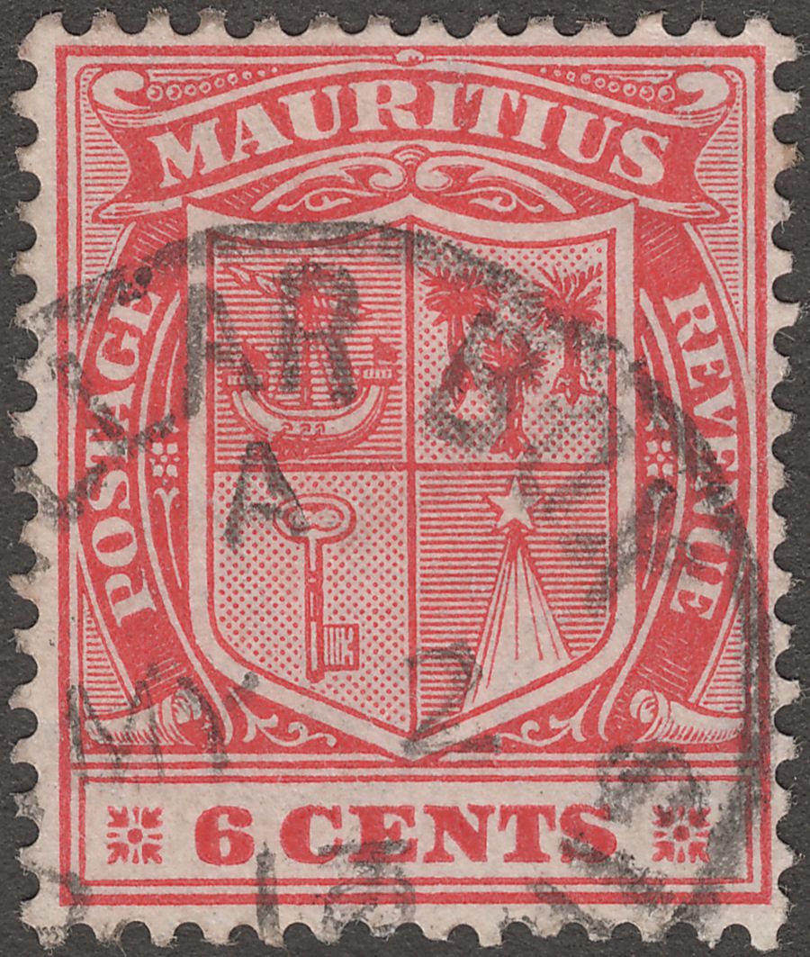 Mauritius 1913 King Edward VII 6c PILLAR BOX Postmark - British ...