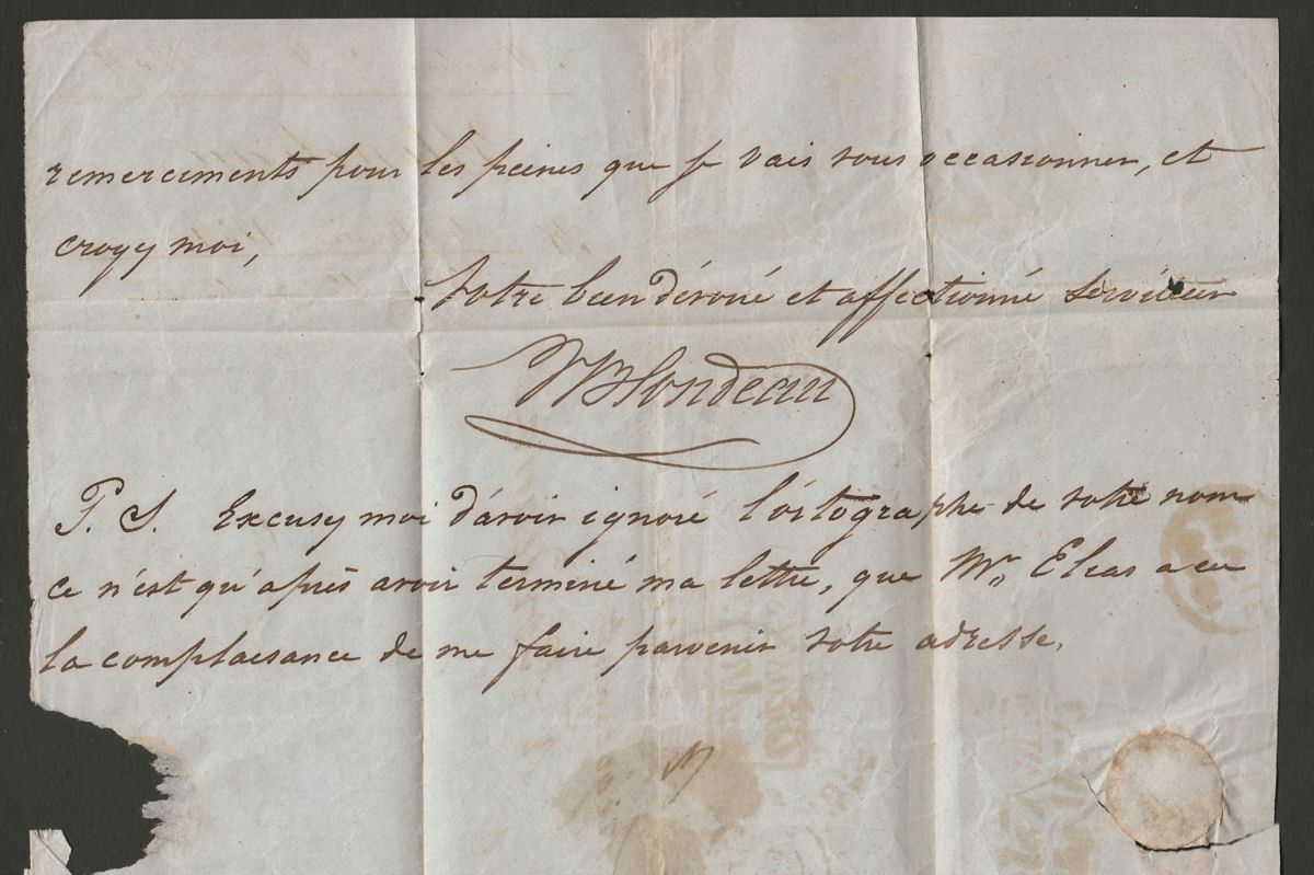 Mauritius 1853 Entire to Bordeaux w Packet Letters Oval + Colonies ...