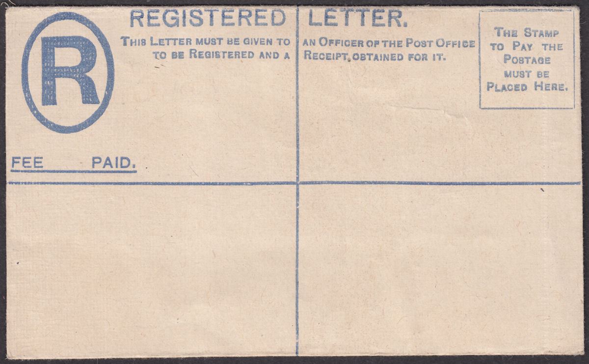 Oil Rivers 1893 QV Protectorate Overprint 2d Postal Stat Registered ...