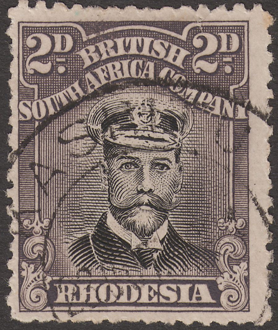 Rhodesia 1924? KGV Admiral 2d Used with KASHITU Postmark Proud D2 ...